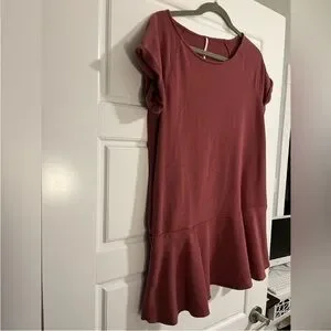 Free People | Dresses | Free People Dusty Rose Mini Dress | Poshmark